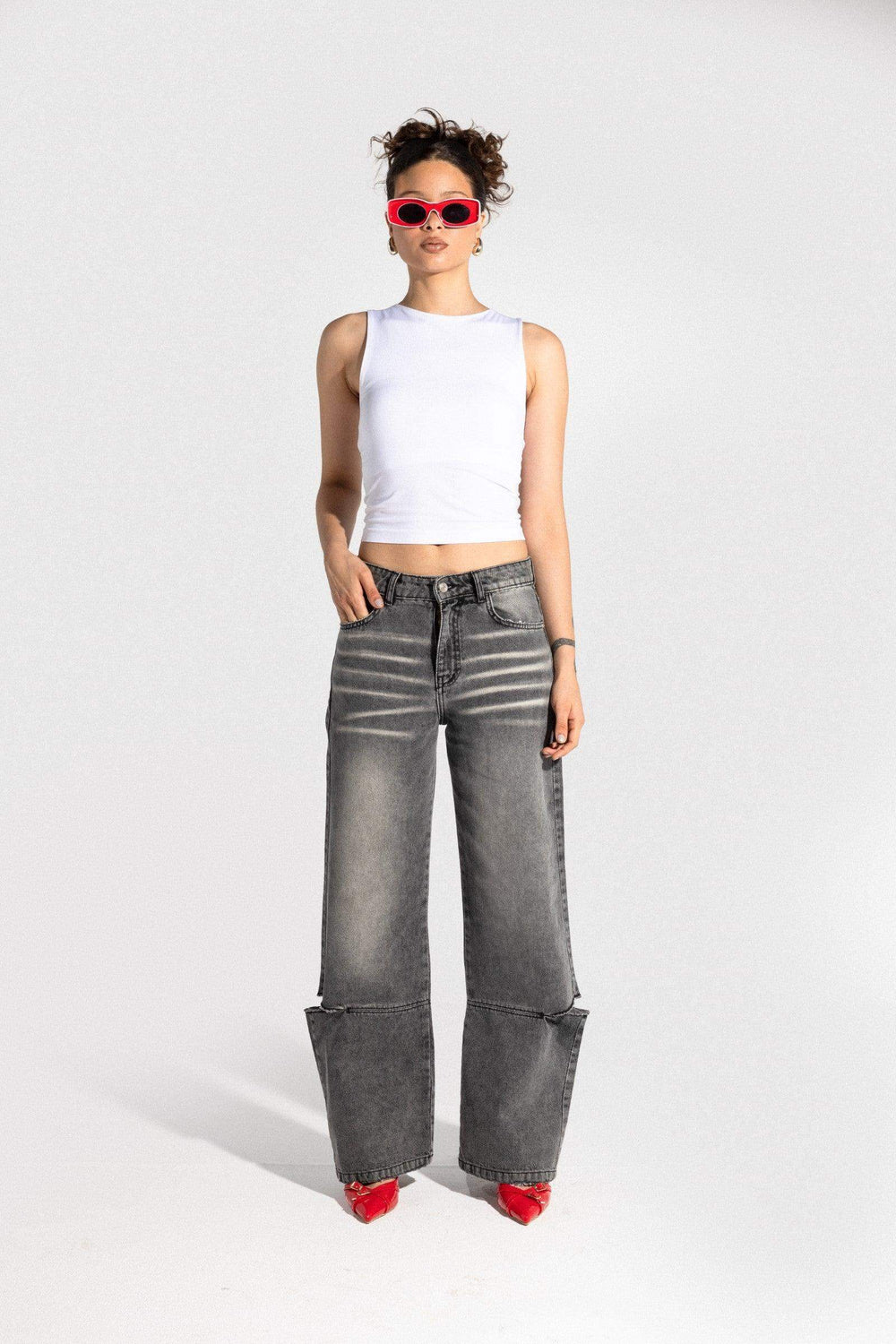 Low Slit - Jeans | Carina Wear